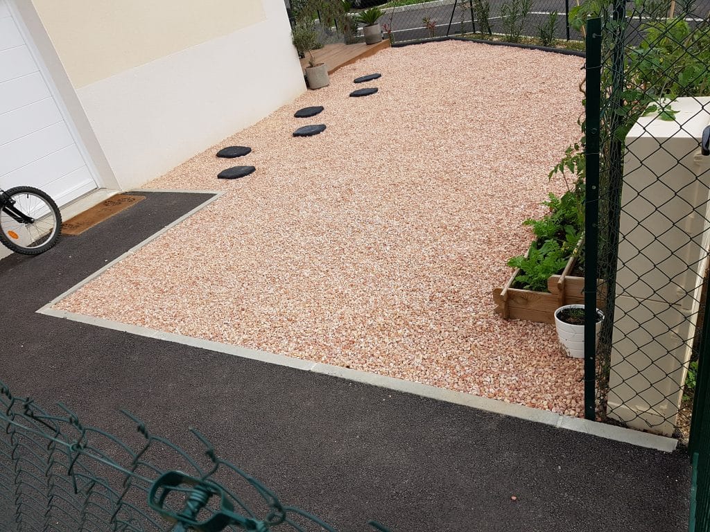 Commander du gravier pour une allée de jardin, chemin et se faire ...
